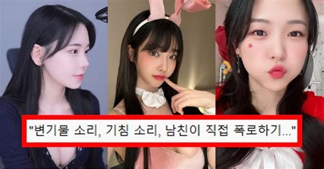 카톡유출 들켜 연애 인정한 여캠 기룡이 다른 Bj들은 ‘남친 어떻게 딱 걸렸을까 총정리 포스트쉐어