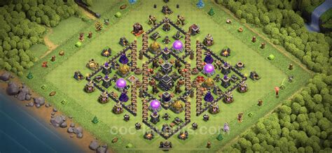 Best Anti 3 Stars Base Th9 With Link Hybrid Town Hall Level 9 Base