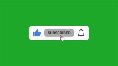 Subscribe And Reminder Button Animation Subscribing Animation