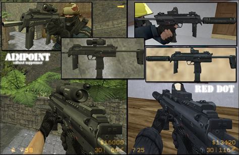 Hk Mp7 On Mw2 Like Tmp Animations For Cs Tmp Ds Servers
