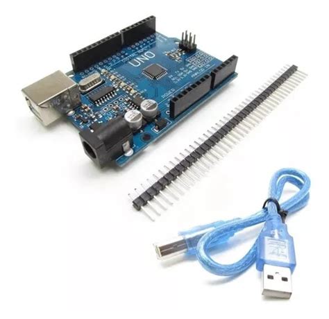 Placa Compatível Com Arduino Uno Atmega 328 Smd Com Cabo Usb Mercadolivre