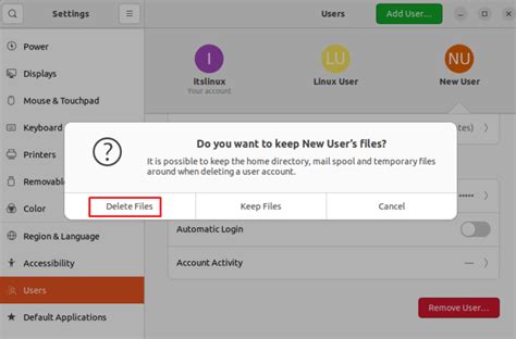 how to add and remove users on ubuntu 22 04 its linux foss