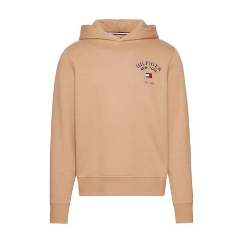 Tommy Hilfiger Arched Varsity Hoodie Heren Plutosport