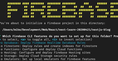 M I のプログラミングメモ Next jsで静的サイトを出力してFirebase Hostingでホスティングする
