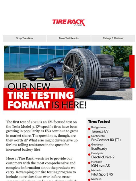 Tire Rack Our New Tire Testing Format Is Here Milled