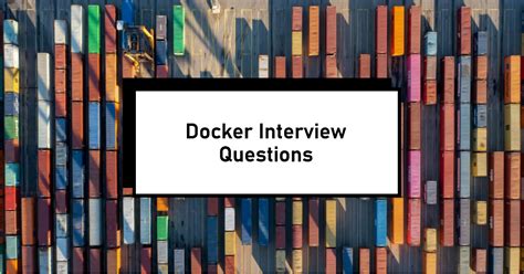 Docker Important Interview Questions And Answers Day 21 Of 90 Days Of Devops By Ajit Fawade
