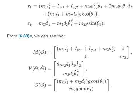 6 15 [28] Derive The Dynamic Equations For The Rp