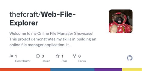 Github Thefcraft Web File Explorer Welcome To My Online File Manager Showcase This Project