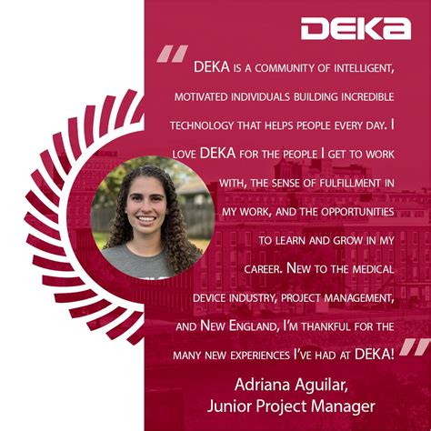 Deka Research And Development On Linkedin Employeetestimonial Makeadifference Werehiring