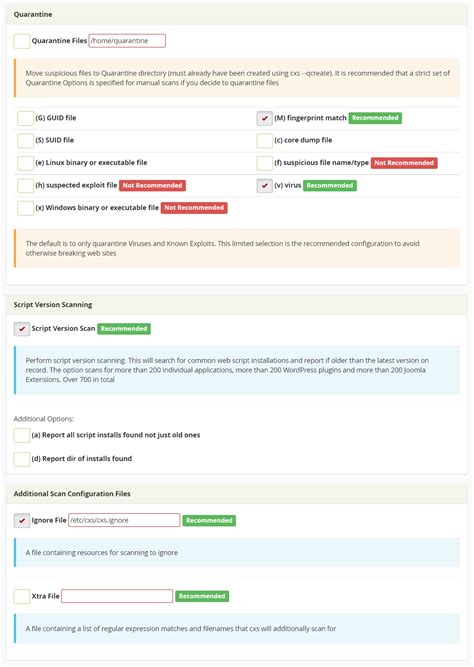 ConfigServer EXploit Scanner Cxs ConfigServer Services