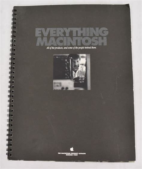 Everything Macintosh The Macintosh Product Catalog Summer 1989 Higher Intellect Vintage Wiki
