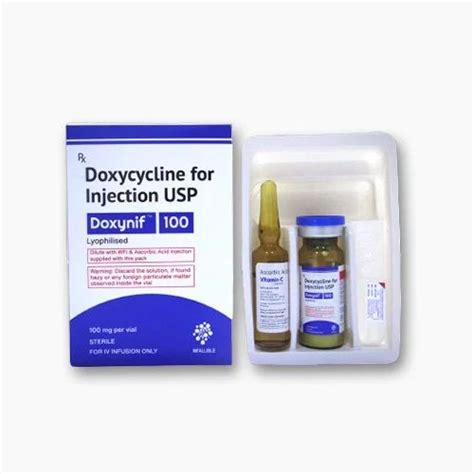 Doxycycline For Injection Usp 100mg At 500 Vial Doxy Injection In Bengaluru ID 2853206623173