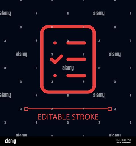 Survey Pixel Perfect Glassmorphism Ui Icon For Dark Theme Stock Vector Image And Art Alamy