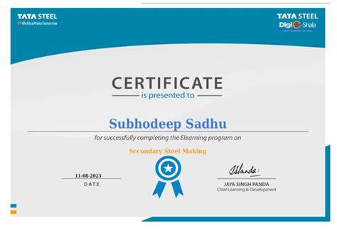 Project Tatasteel Tatasteeldigieshala Metallurgy Materialsscience Online Elearning