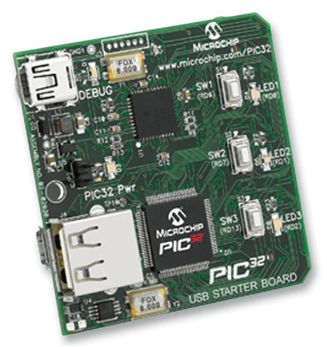 DM320003 Microchip PIC32 USB OTG STARTER KIT