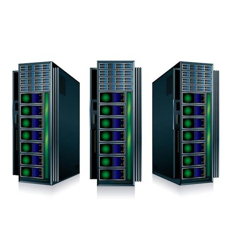Premium Vector Vector Drawn Web Server Isolated On White Background