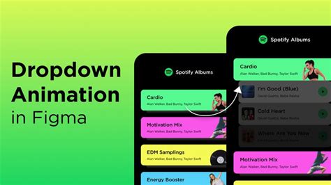 Dropdown Animation Figma