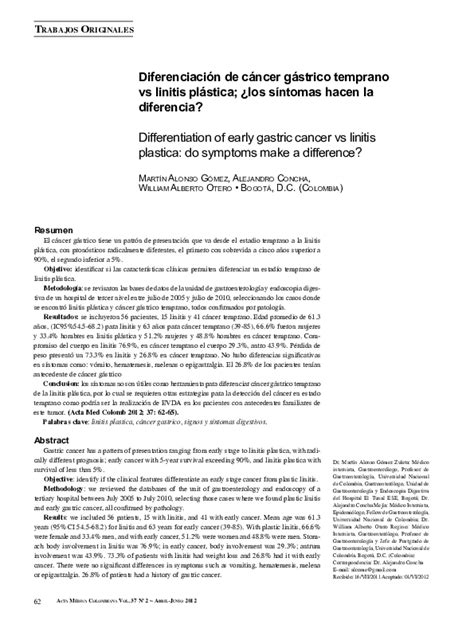 Pdf Differentiation Of Early Gastric Cancer Vs Linitis Plastica Do