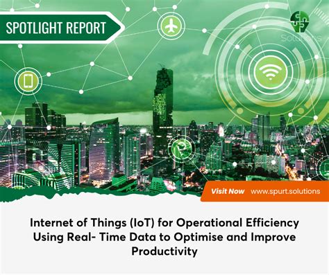 internet of things iot for operational efficiency using real time