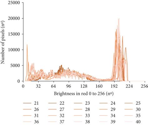 Red Histogram Of Pictures With Feed Download Scientific Diagram