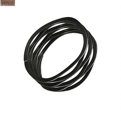 Flat Wire Compression Valve Multiturn Wave Spring Spring Rate Stainless Steel 17 7pH Excellent