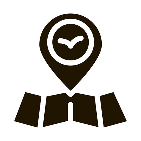 Bird Gps Mark Pin On Map Icon Vector 17512590 Vector Art At Vecteezy