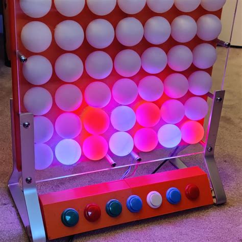 Electronic Connect Four Has No Pieces To Lose Hackaday