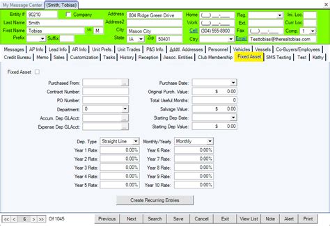 customer entity profile motility software solutions
