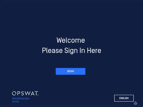 Using The Kiosk User Interface Metadefender Kiosk Windows