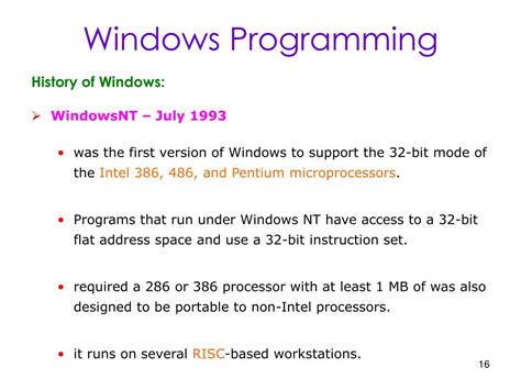 ppt cs1253 visual programming powerpoint presentation free download