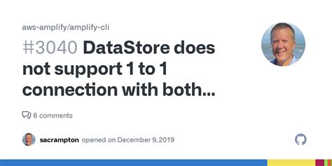 Datastore Does Not Support 1 To 1 Connection With Both Sides Of Connection As Optional Field