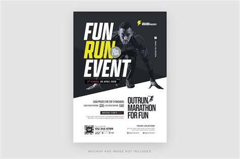 Premium Psd Fun Run Event Flyer Template In Psd