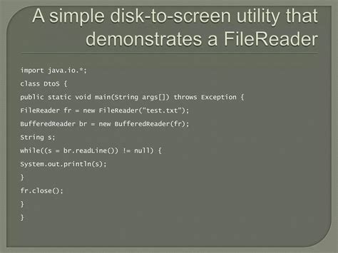 understanding java streams ppt