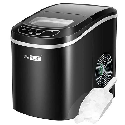 Vivohome Electric Portable Compact Countertop Automatic Ice Cube Maker Machine With Hand Scoop