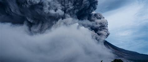 3440x1440 Resolution Volcano Explosion Eruption 3440x1440 Resolution