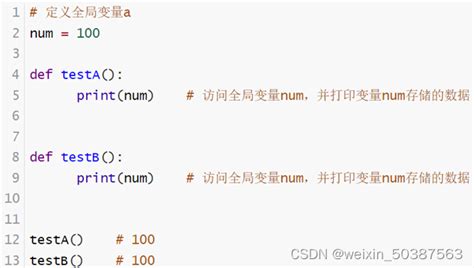 Python函数基础：定义、调用与变量管理 Csdn博客