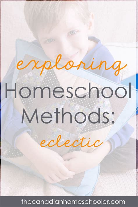Homeschool Methods Eclectic