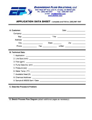 Fillable Online Application Data Sheet Docx Fax Email Print PdfFiller