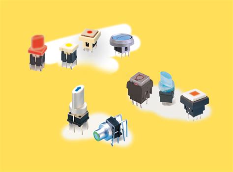 PCB Illuminated Switches With Caps RJS Electronics Ltd RJS Electronics Ltd