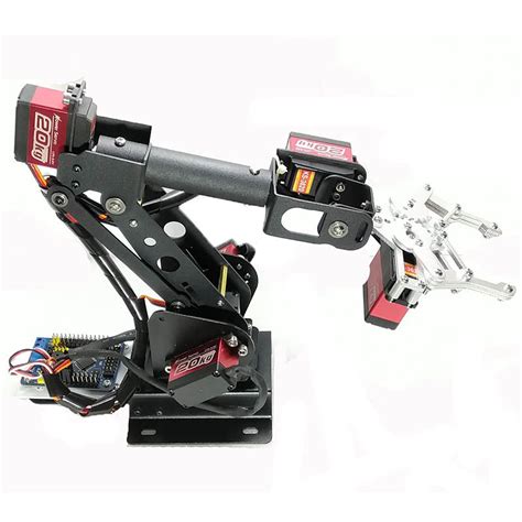 DOF Robotic Arm Gripper Claw Manipulator For Arduino Stm Microcontroller Action To Action