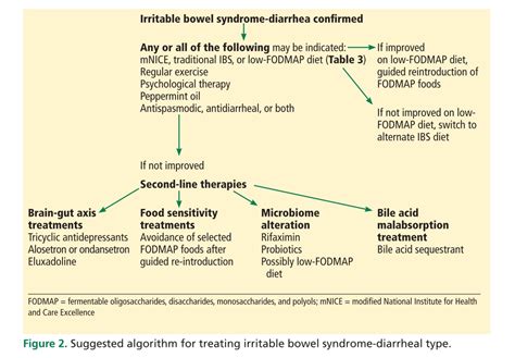 Suggested Algorithm For Treating Irritable Bowel Syndrome Diarrheal