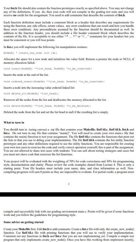 Cmps 12b Data Structures Assignment 2 A Doubly Linked
