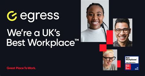 Egress Software Technologies On Linkedin Egress Named One Of 2023 Uks Best Workplaces™ For The