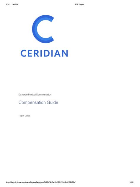 Dayforce Compensation Module Pdf Salary Worksheet