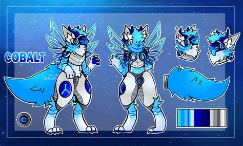 Finished Ref Sheet Commission R Protogen