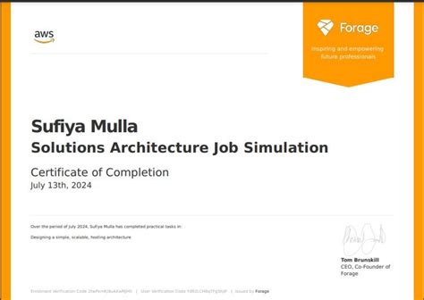 completed aws apac solutions architecture simulation sufiya mulla