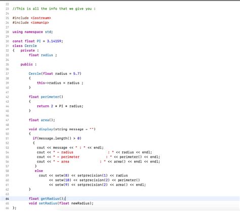 Solved Display The Array Of Circles Using Chegg