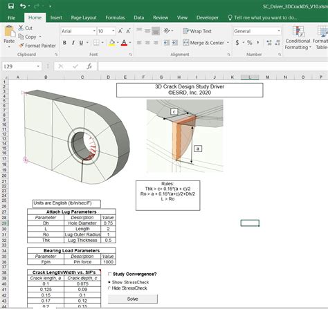 Helpful Hints And Tips Excel Vba 3d Crack Design Study Esrd