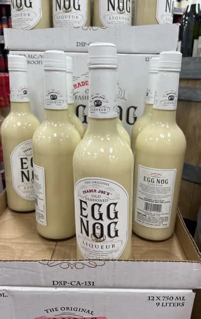 Trader Joes Old Fashioned Egg Nog Liqueur Fig App