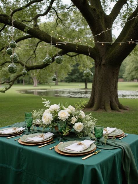 17 Stunning Green Summer Wedding Table Decor Ideas Love Bright